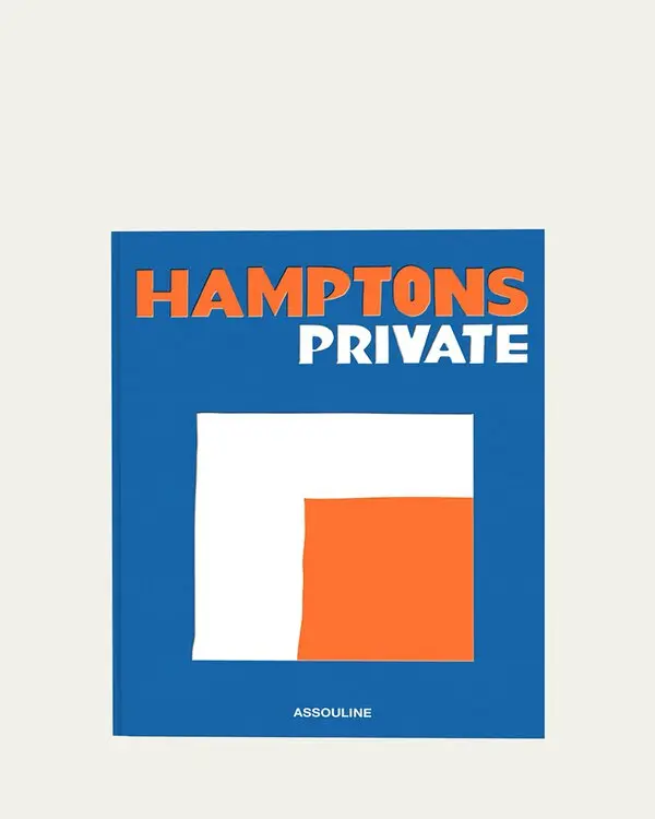 Assouline Hamptons Private" Book - One-color