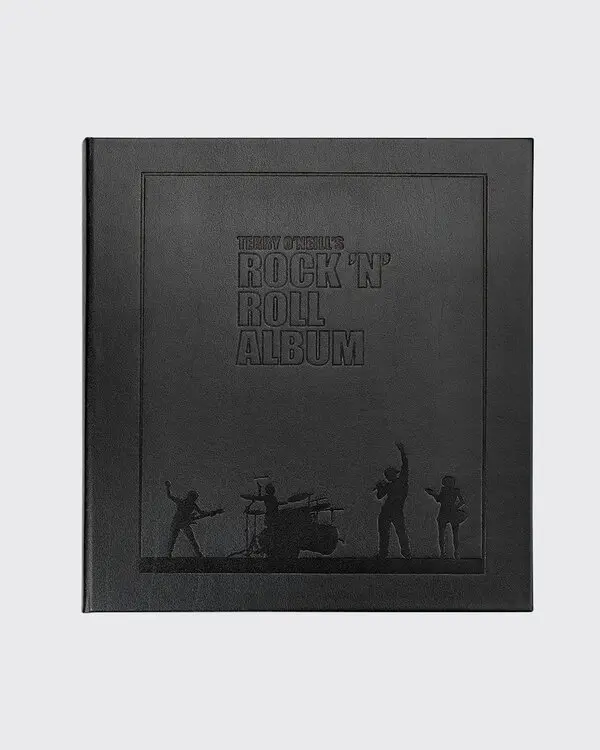 GRAPHIC IMAGE Terry O'neill's Rock N Roll Album Leather-bound Book - No Color