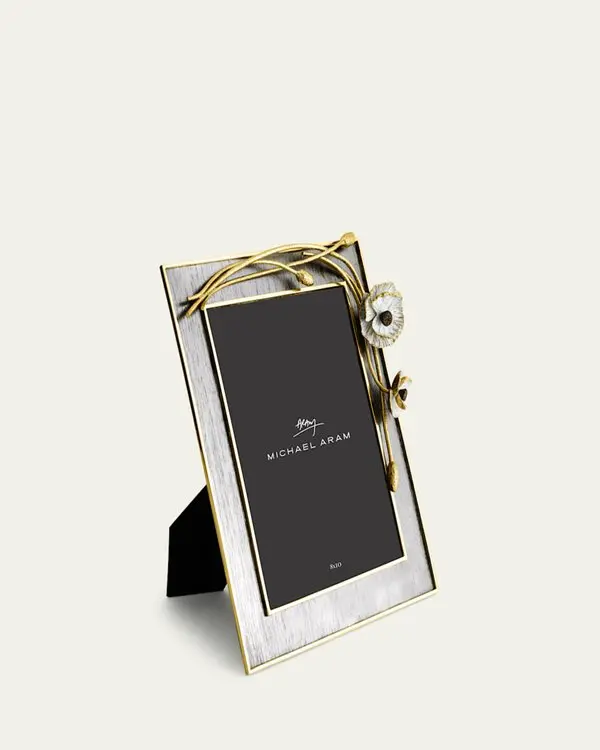 Michael Aram Anemone Photo Frame, 8" X 10