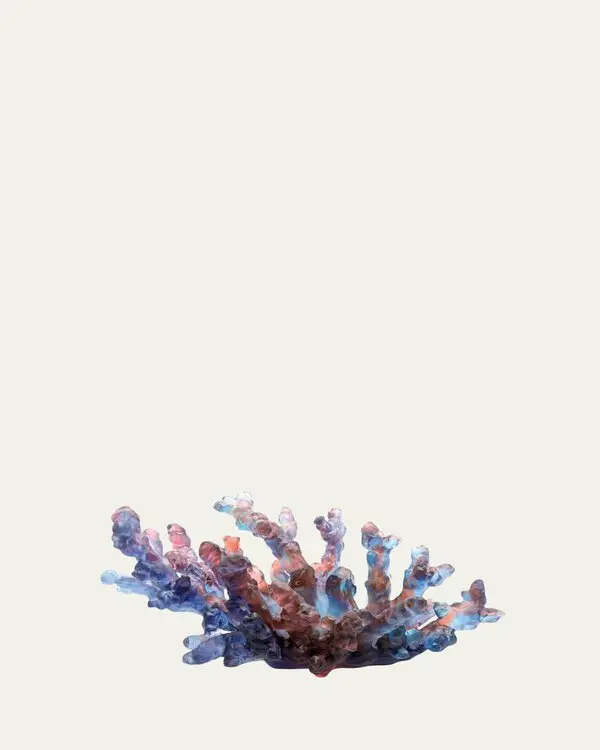DAUM Coral Sea Medium Bowl, Blue/red