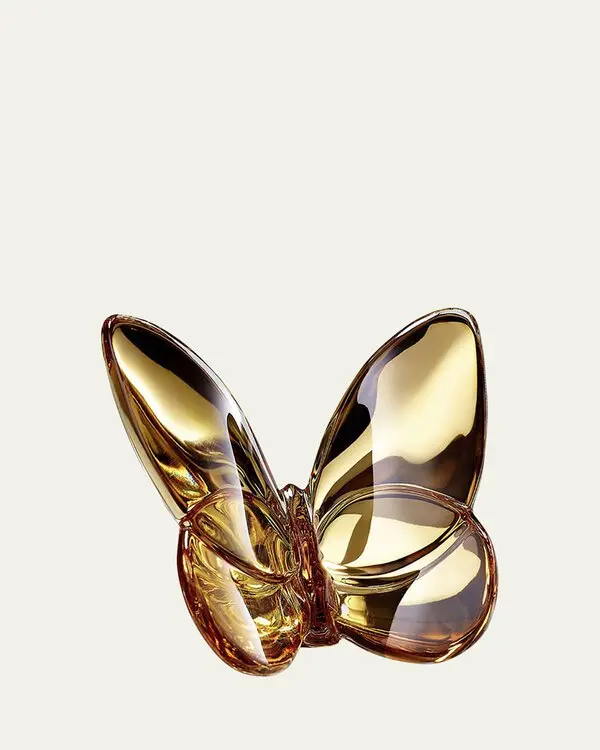 THE MARTHA, BY BACCARAT 2.5" Lucky Crystal Butterfly