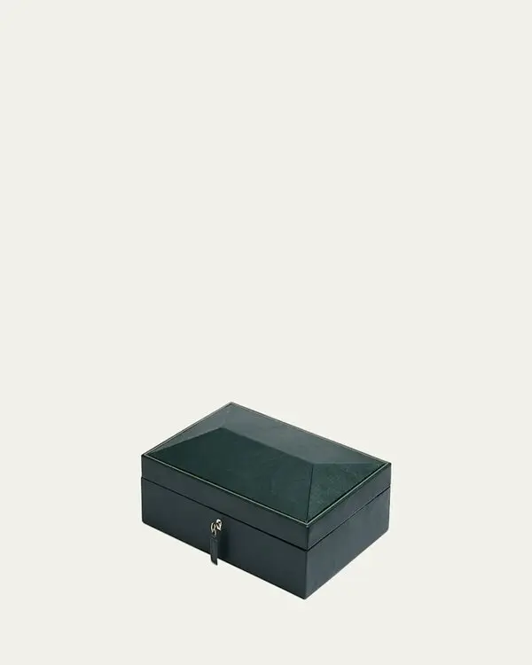 Wolf British Racing 10-piece Watch Box - Green