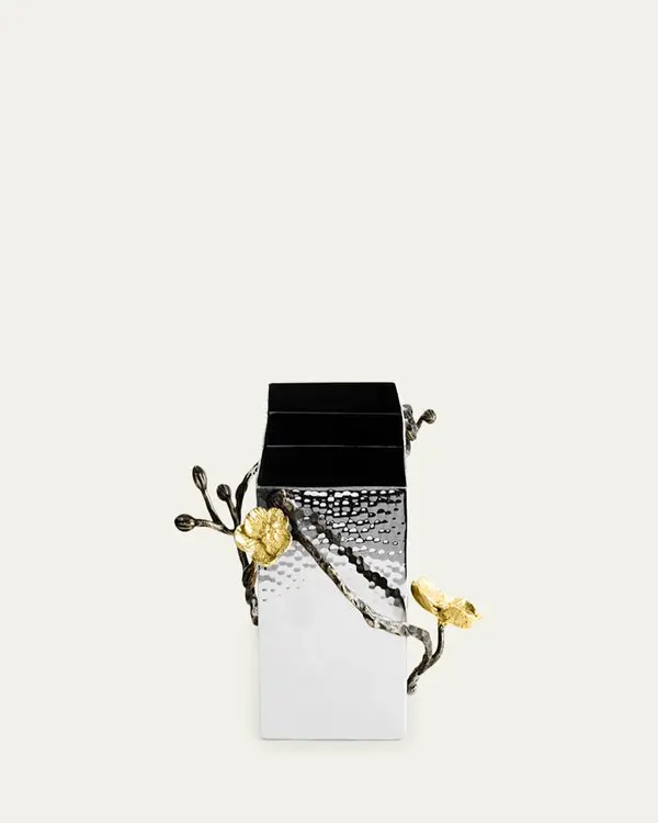 Michael Aram Gold Orchid Cutlery Caddy - One-color