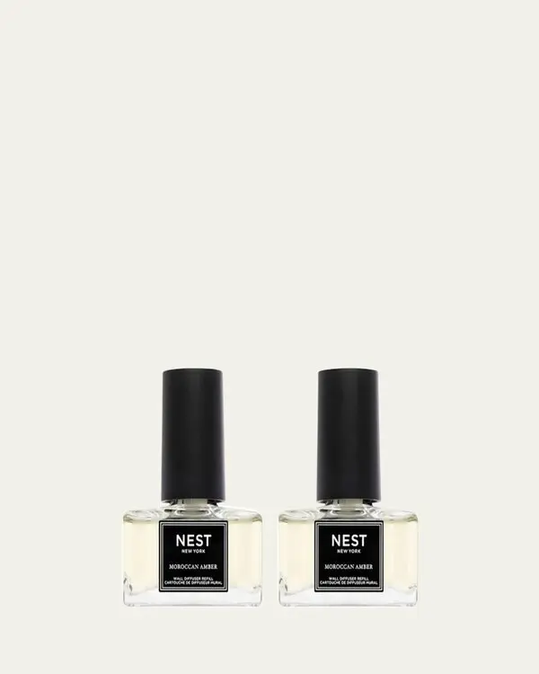 NEST NEW YORK Moroccan Amber Wall Diffuser Refill Set
