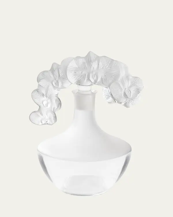 Lalique Orchidee Decanter - Clear
