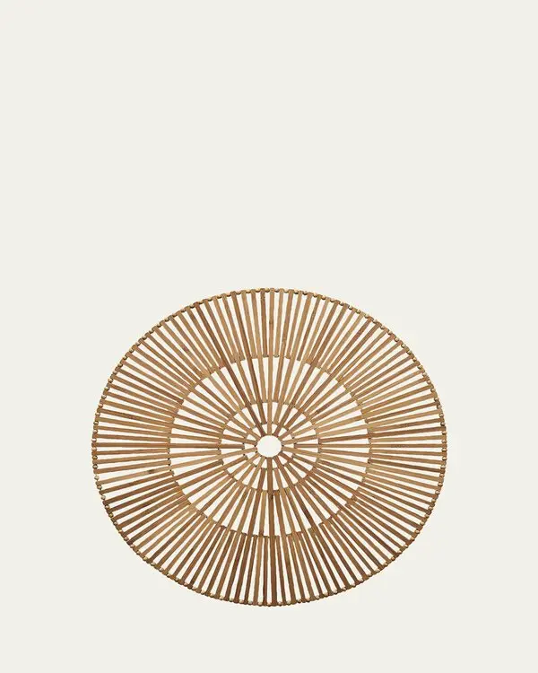 KIM SEYBERT Spoke Placemat - Brown