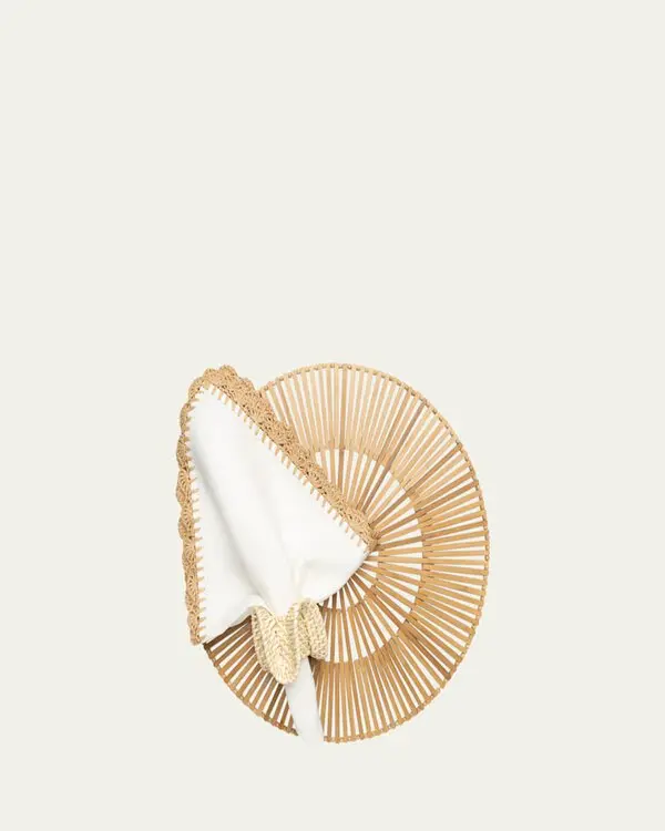 KIM SEYBERT Spoke Placemat - Brown