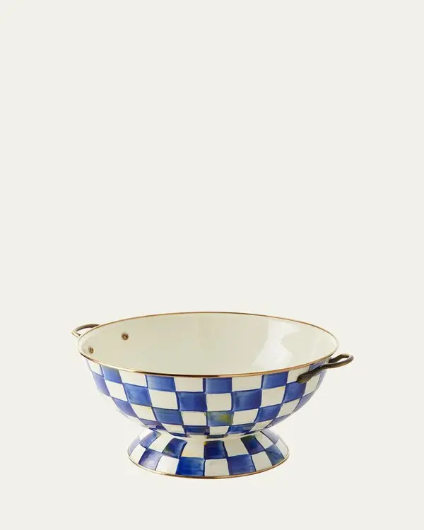 MACKENZIE-CHILDS Royal Check Everything Bowl