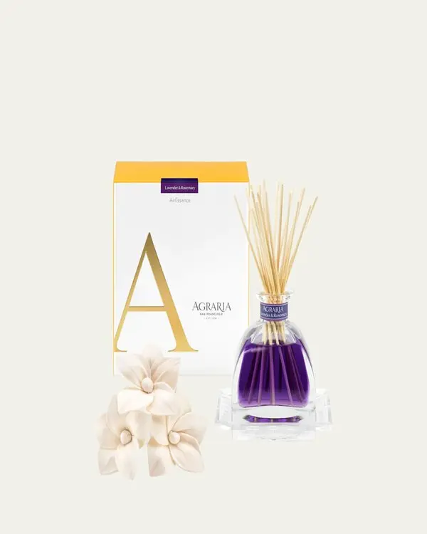 AGRARIA SAN FRANCISCO Lavender & Rosemary Airessence Diffuser, 7.4 Oz