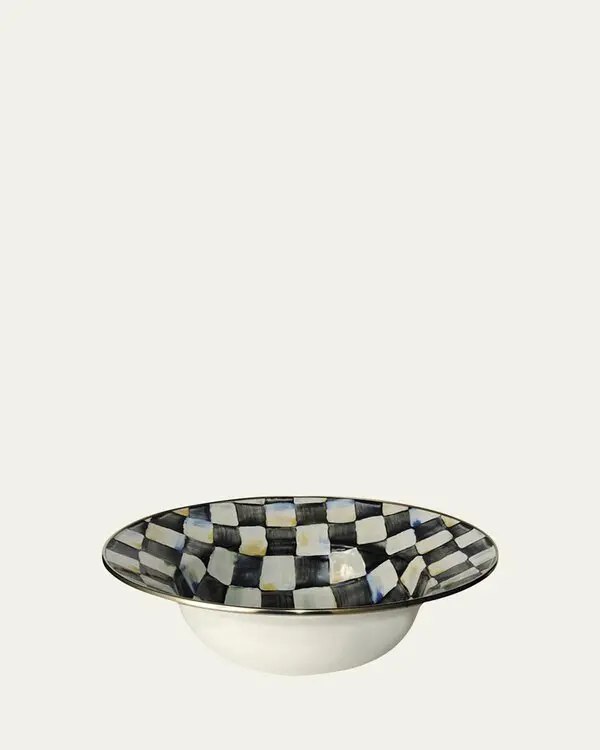 MACKENZIE-CHILDS Courtly Check Serving Bowl