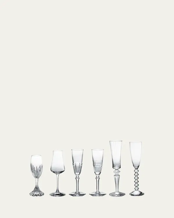 THE MARTHA, BY BACCARAT Bubble Champagne Flute Box Set