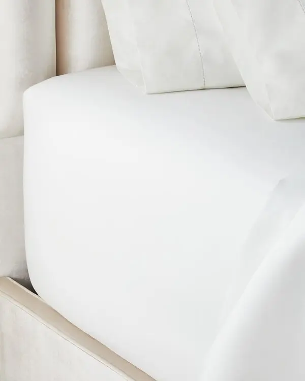 Ralph Lauren Organic Sateen Fitted Sheet - Cream