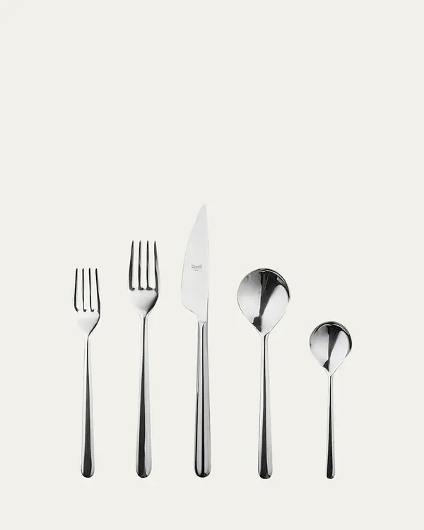MEPRA Linea 5-piece Flatware Set - One-color