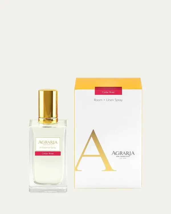 AGRARIA SAN FRANCISCO 3.4 Oz. Cedar Rose Airessence Room Spray - One-color