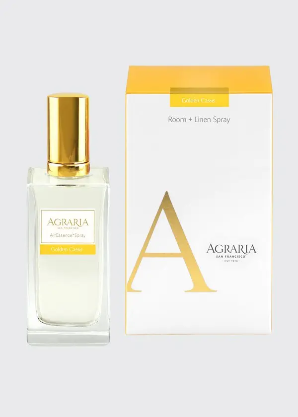 AGRARIA SAN FRANCISCO 3.4 Oz. Golden Cassis Airessence Room Spray