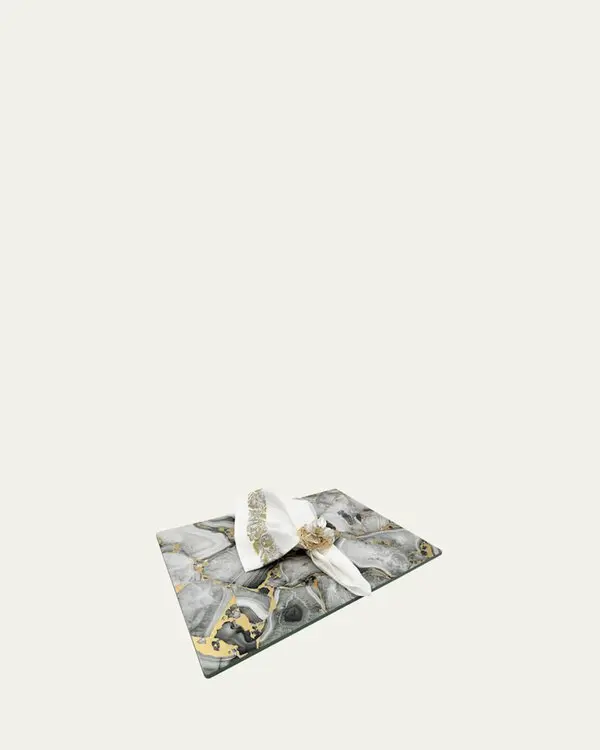 NOMI K Stone Lacquer Rectangle Placemat