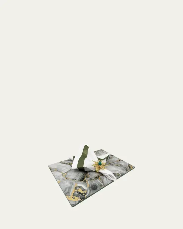 NOMI K Stone Lacquer Rectangle Placemat