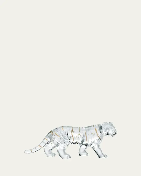 THE MARTHA, BY BACCARAT Tiger Figurine