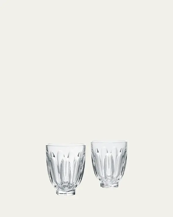 THE MARTHA, BY BACCARAT Faunacrystopolis Harcourt Goblets, Set Of 2