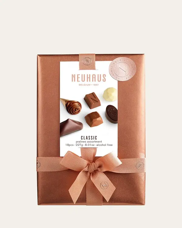 NEUHAUS Classic Ballotin 18-piece Chocolate Set, 1/2lb