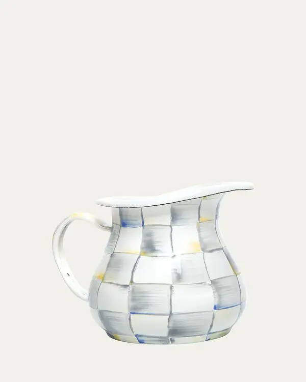 MACKENZIE-CHILDS Sterling Check Creamer