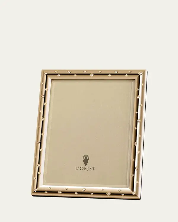 L'Objet Stars Picture Frame, 5" X 7 - Gold