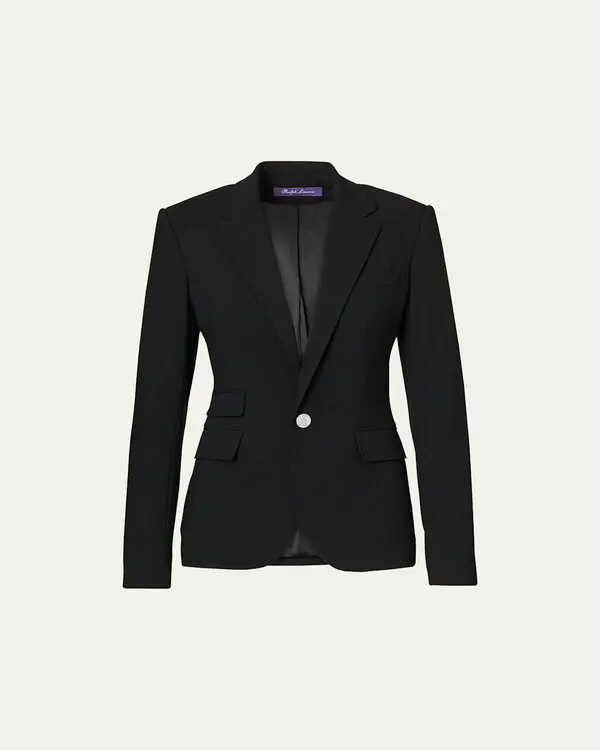 Ralph Lauren Parker Wool Jacket - Black