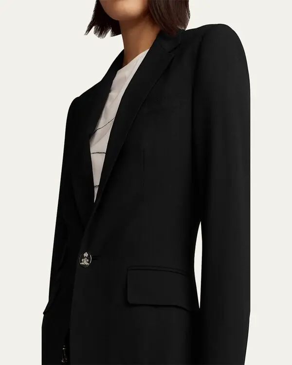 Ralph Lauren Parker Wool Jacket - Black