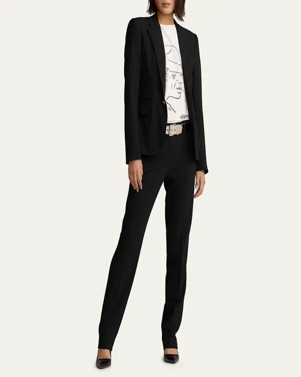 Ralph Lauren Parker Wool Jacket - Black