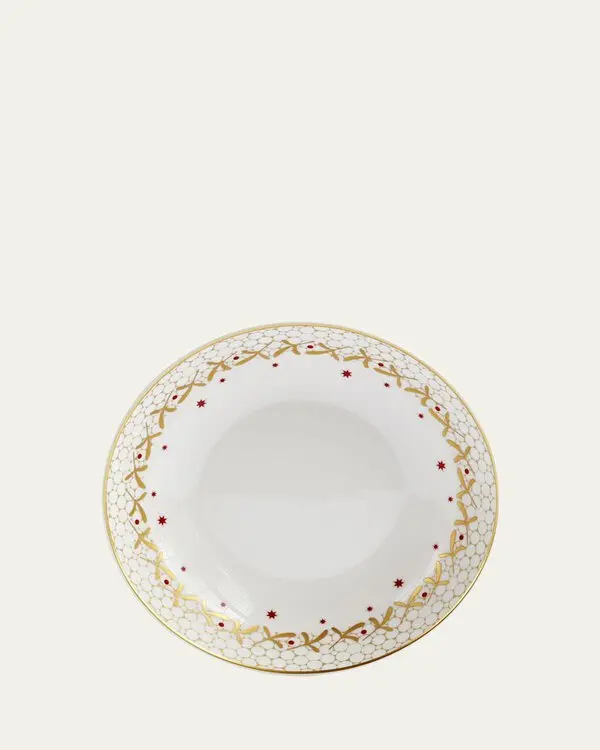 Bernardaud Noel Coupe Soup Plate, 7.5
