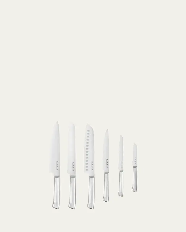SMEG 7-piece Knife Block Set