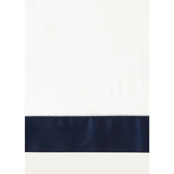 Ralph Lauren Organic Sateen Border Duvet - Navy