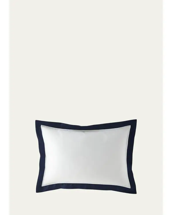 Ralph Lauren Organic Sateen Border - Silver
