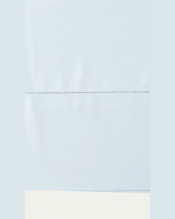 Ralph Lauren Organic Sateen Flat Sheet - Blue Hyacinth