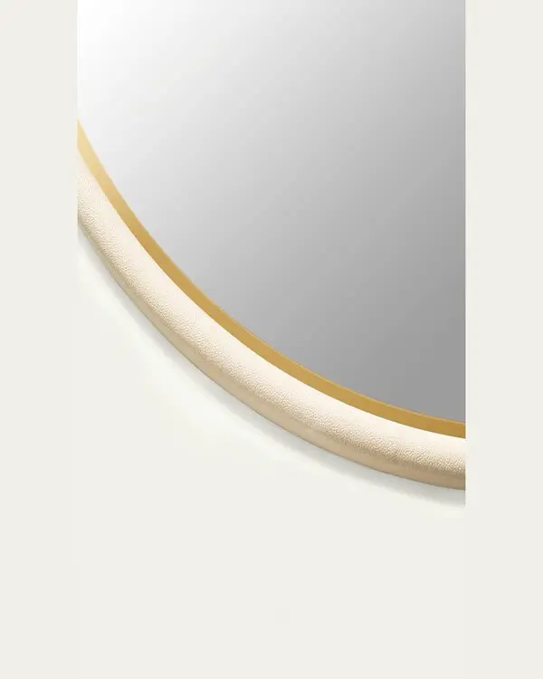 Aerin Faux Shagreen Wall Mirror