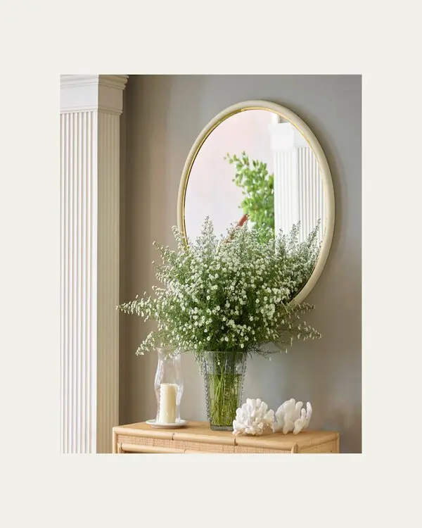 Aerin Faux Shagreen Wall Mirror