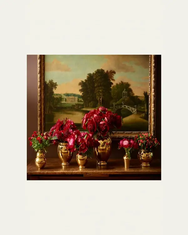 Aerin Siena Cachepot - Gold