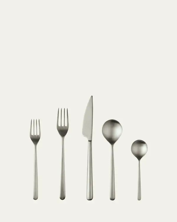 MEPRA Linea Ice 5-piece Flatware Set - Champagne