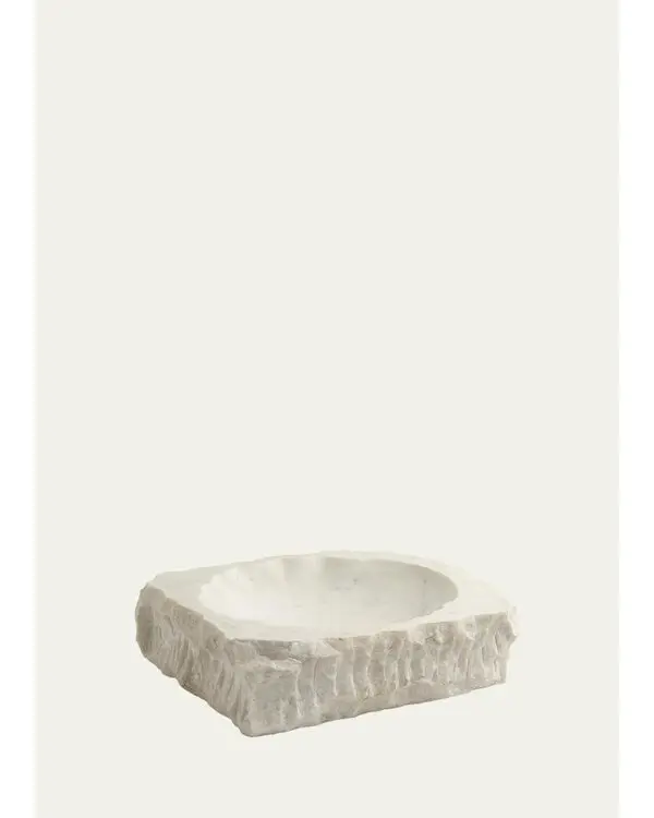 GLOBAL VIEWS Chiseled Block Bowl