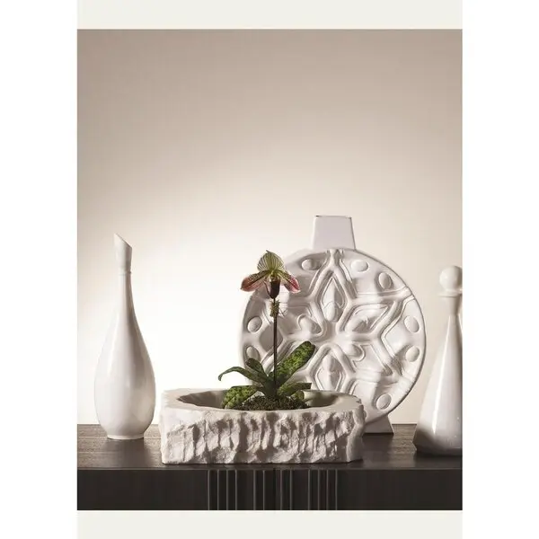 GLOBAL VIEWS Chiseled Block Bowl