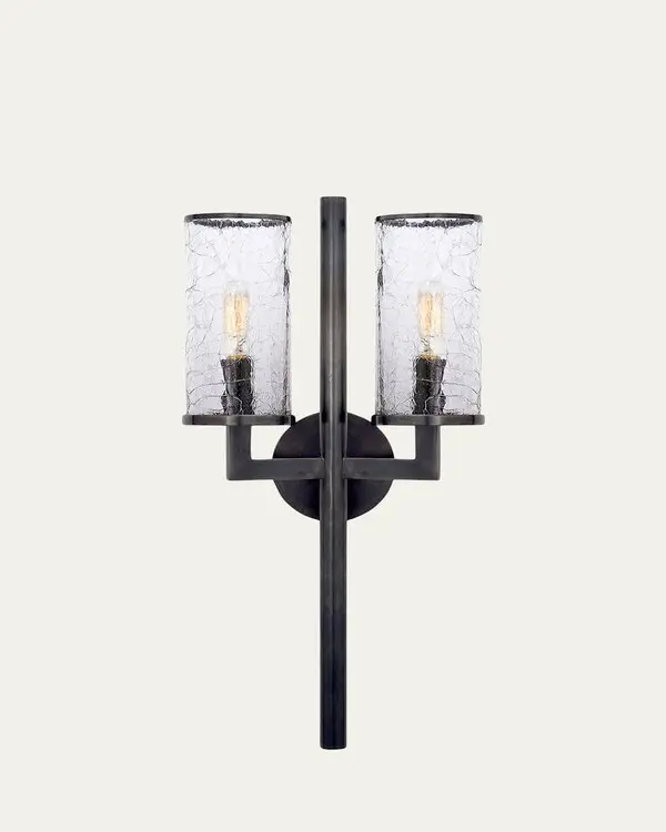 VISUAL COMFORT & CO. Liaison Double Sconce Kelly Wearstler - Bronze