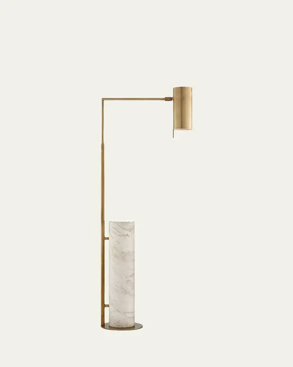 VISUAL COMFORT & CO. Alma Floor Lamp Kelly Wearstler - Antique Brass