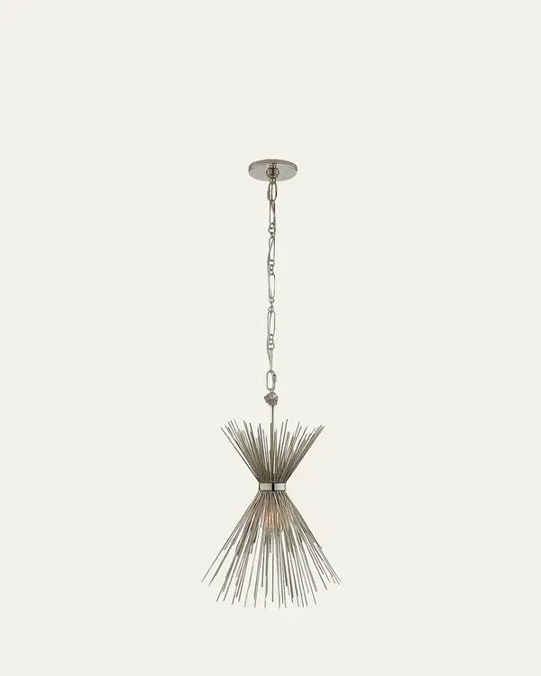 VISUAL COMFORT & CO. Strada Small Pendant Kelly Wearstler - Polished Nickel