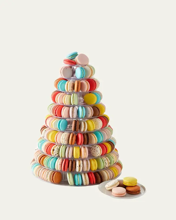 JOY MACARONS 10-tier Macaron Tower - One-color