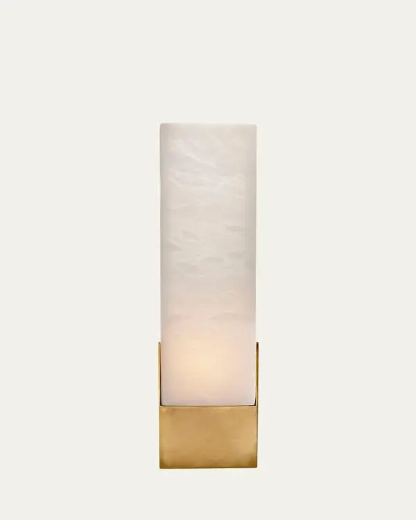 VISUAL COMFORT & CO. Covet Tall Box Bath Sconce Kelly Wearstler - Antique Brass