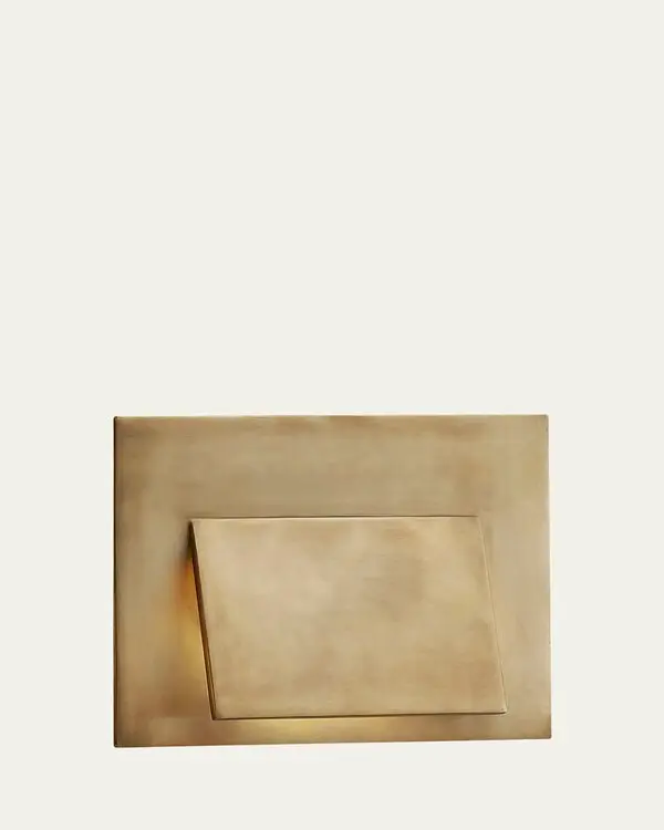 VISUAL COMFORT & CO. Esker Envelope Sconce Kelly Wearstler - Antique Brass