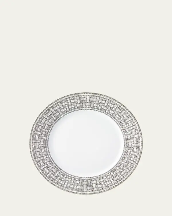 Hermès Mosaique Au 24 Platinum Dinner Plate - Multi