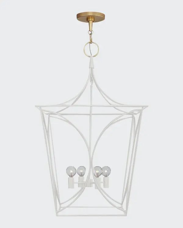 VISUAL COMFORT & CO. Cavanagh Medium Lantern - White