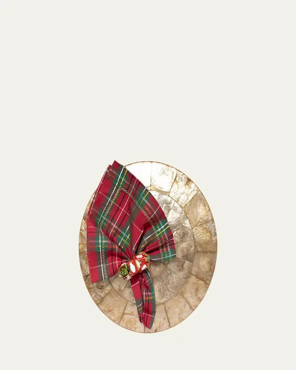 KIM SEYBERT Capiz Placemat - Champagne