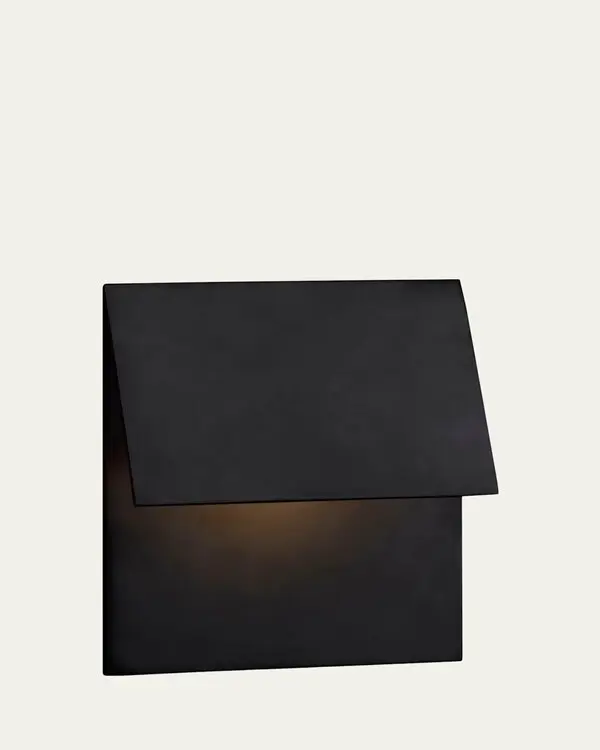 VISUAL COMFORT & CO. Esker Single Fold Sconce Kelly Wearstler - Polished Nickel